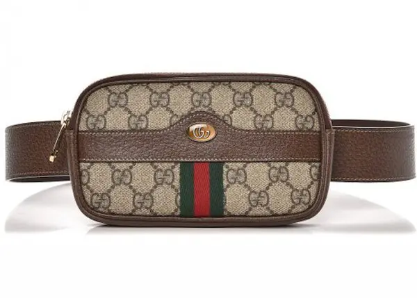 Moon Boot Gg Marmont Belt - Dark Brown