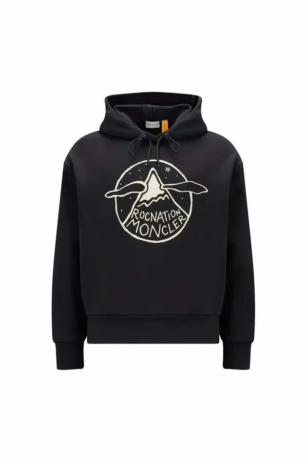 Moncler X Roc Nation Jay-z Logo Hoodie