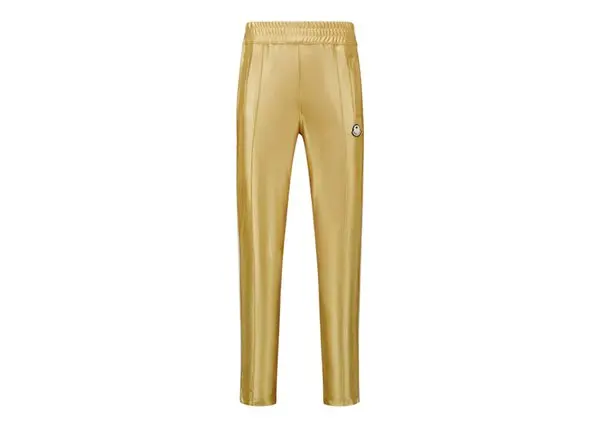 Moncler X Palm Angels Shiny Sweatpants - Golden Yellow