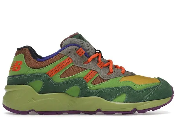NEW BALANCE 850 Atmos Sneakers - Green/orange/brown