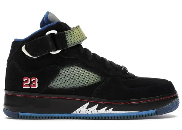 JORDAN Ajf 5 Sneakers - Black/blue Ribbon/new Blue