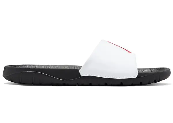 JORDAN Break Slide - Black/university Red/white