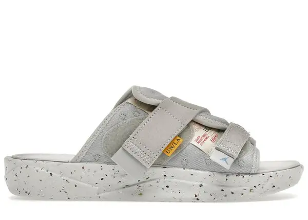 JORDAN Crater Slide Union Future Is Now - Grey Fog/siren Red/light Smoke Grey