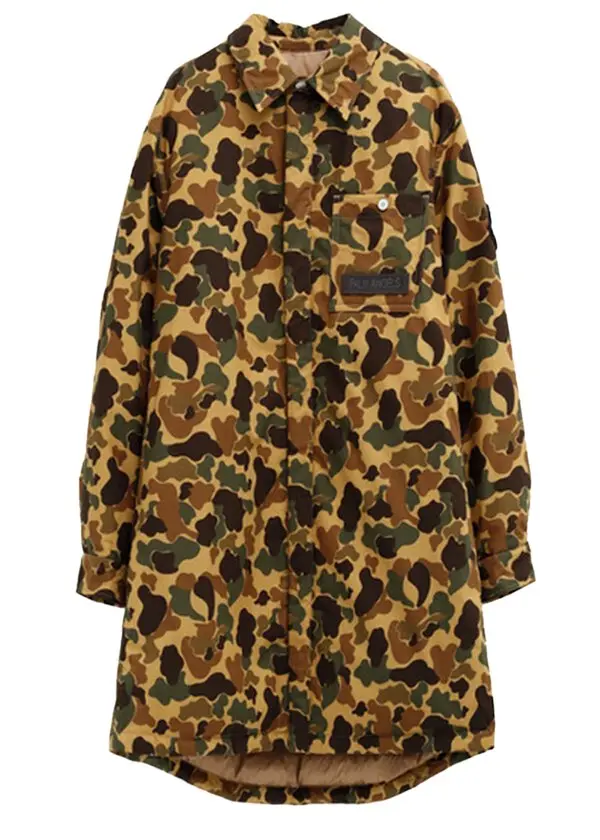Moncler X Palm Angels Tallac Long Coat - Multicolor