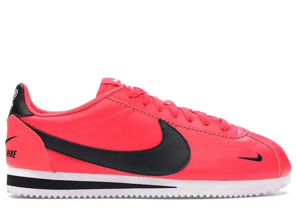 Nike Classic Cortez Overbranding Sneakers - Red Orbit/black/white
