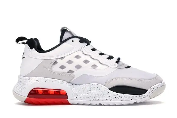 JORDAN Air Max 200 Sneakers - White/challenge Red/vast Grey