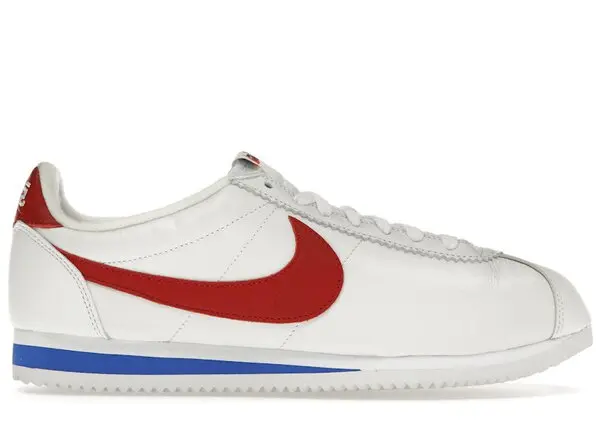 Nike Classic Cortez Naike - White/royal Blue/varsity Red