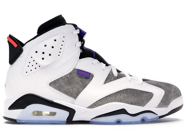 JORDAN 6 Retro Flight Nostalgia - White/dark Concord/black