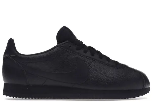 Nike Classic Cortez Leather Sneakers - Black/anthracite