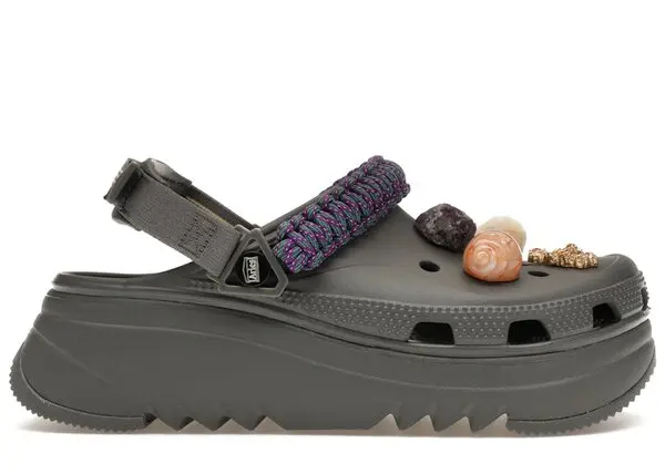 CROCS Classic Hiker Xscape Clog Aries - Slate Grey
