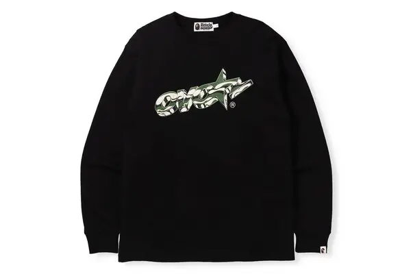 BAPE X Ovo Long Sleeve T-shirt - Black