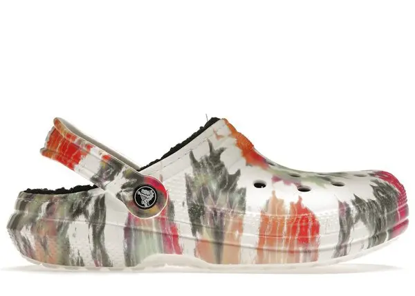 CROCS Classic Tie-dye Lined Clog - Black