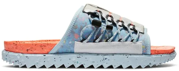 Nike Asuna Slide Grind - Total Crimson/chambray Blue/black