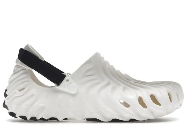 CROCS Pollex Clog Salehe Bembury Wear Test Sample - White/black
