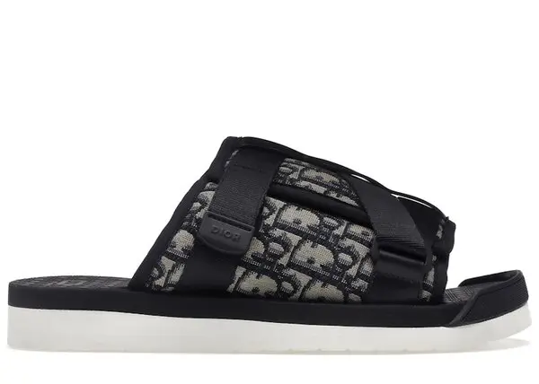 Dior Alpha Sandal Obliquein - Black/white