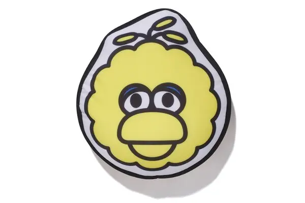 BAPE X Sesame Street Big Bird Cushion