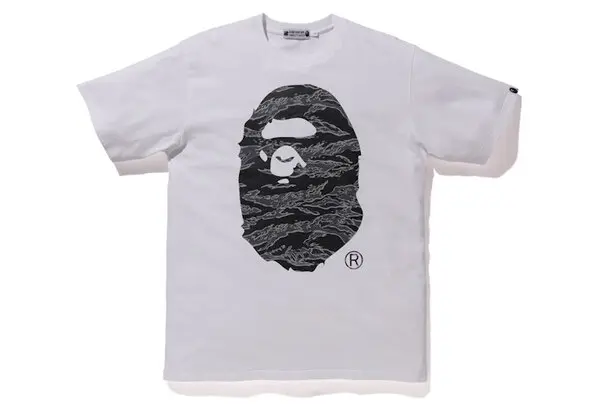 BAPE X Undefeated Apehead Tee Shirt
