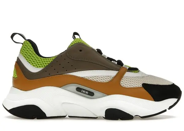 Dior B22 Sneakers - Ebony/camel/green