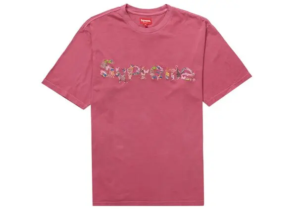 Supreme Animal Kingdom Short Sleeve Top - Magenta
