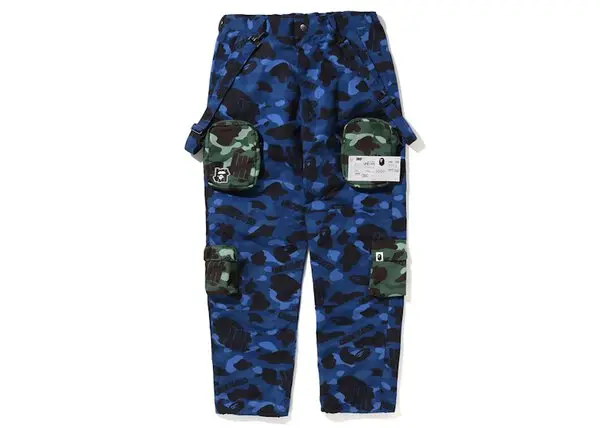 BAPE X Undefeated Camo Pouch Pocket Pants