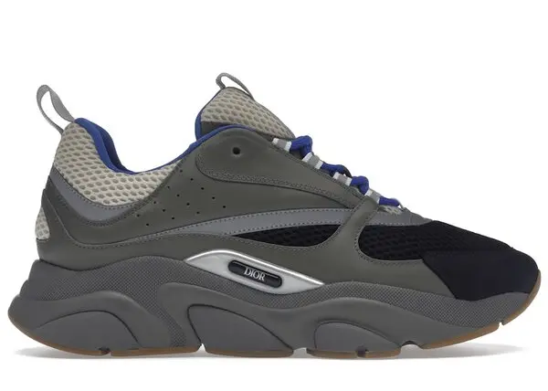 Dior B22 Sneakers - Olive/cream/blue