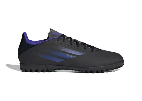 Adidas X Speedflow.4 Turf Athletic Shoe - Core Black/sonic Ink/solar Yellow
