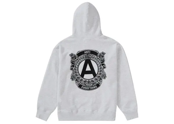 Supreme Hooded Sweatshirt - Ash Grey