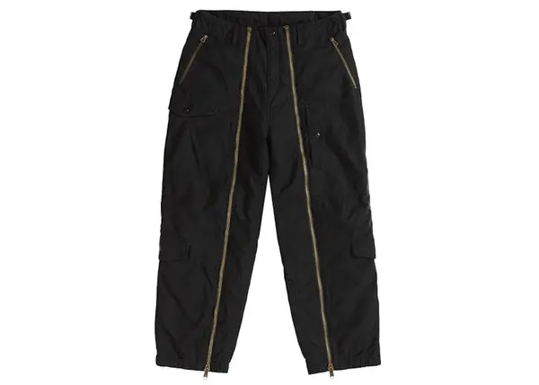 Supreme Cotton Twill Flight Pant - Black