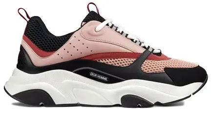 Dior B22 Sneakers - Black/white/pink