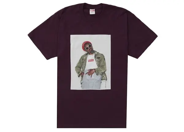 Supreme André 3000 Tee Shirt - Eggplant