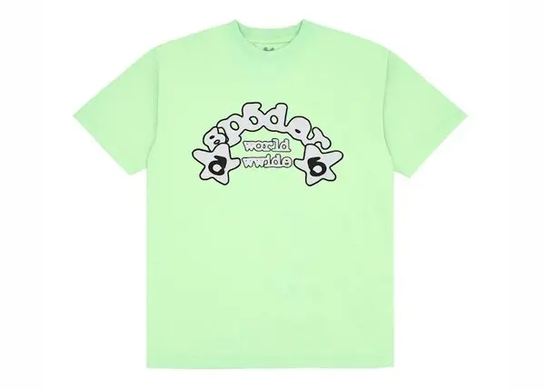 SP5DER Worldwide Tee Shirt - Slime Green