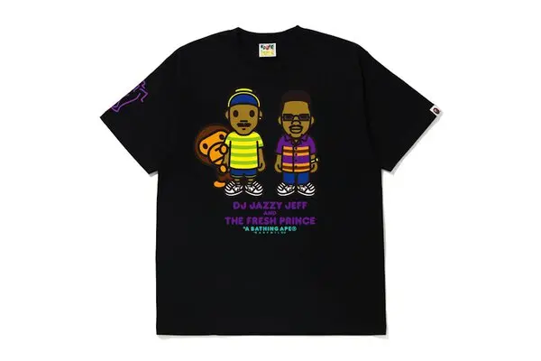 BAPE X The Fresh Prince & Dj Jazzy Jeff Baby Milo Tee Shirt