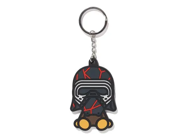 BAPE X Star Wars Kylo Ren Mask Keychain - Black