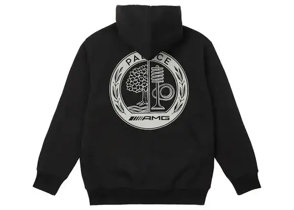 Palace Amg 2.0 Zip Hood - Black | Editorialist