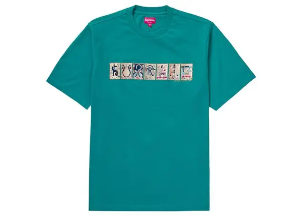 Supreme Ancient Short Sleeve Top - Teal