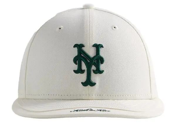 Kith Kin Brim Low Pro Fitted Cap - Sandrift