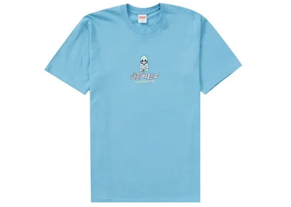 Supreme Alien Tee Shirt - Light Slate