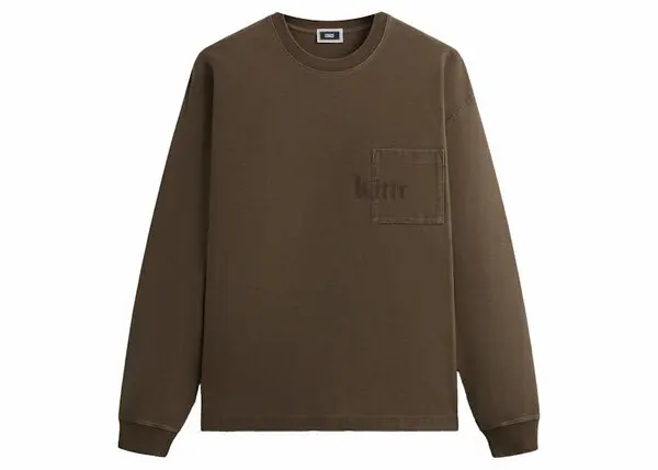 Kith Long Sleeve Quinn Tee Shirt - Marl