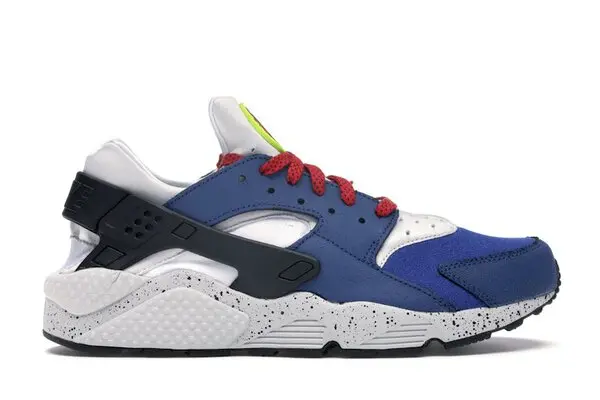 Nike Air Huarache Run - Indigo Force/volt/university Red
