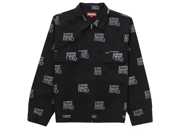 Supreme Antihero Work Jacket - Black