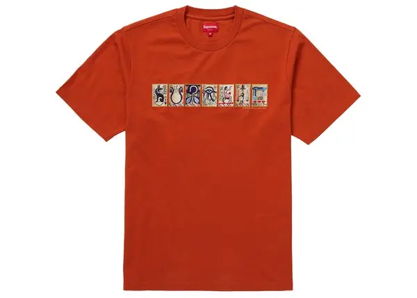 Supreme Ancient Short Sleeve Top - Burnt Orange