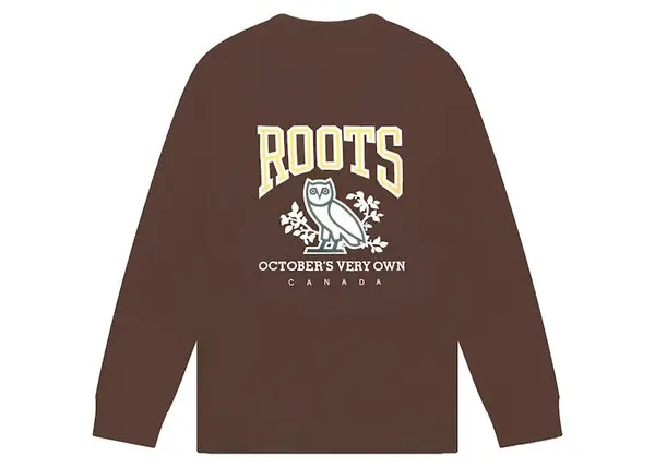 OVO X Roots Crewneck Sweatshirt