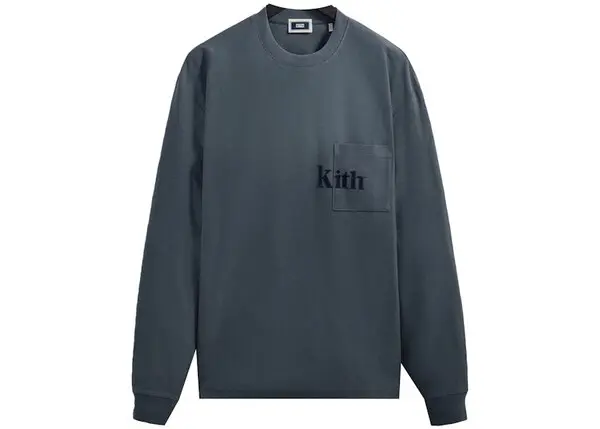 Kith Long Sleeve Quinn Tee Shirt - Reality