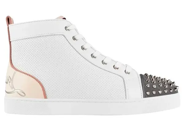 CHRISTIAN LOUBOUTIN Fun Lou Spikes Flat - Multicolor
