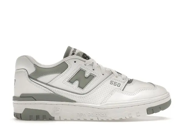NEW BALANCE 550 Sneakers - White/juniper