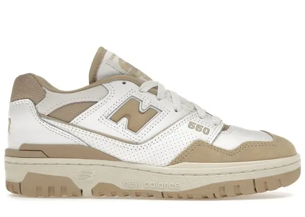 NEW BALANCE 550 Sneakers - White/incense/driftwood