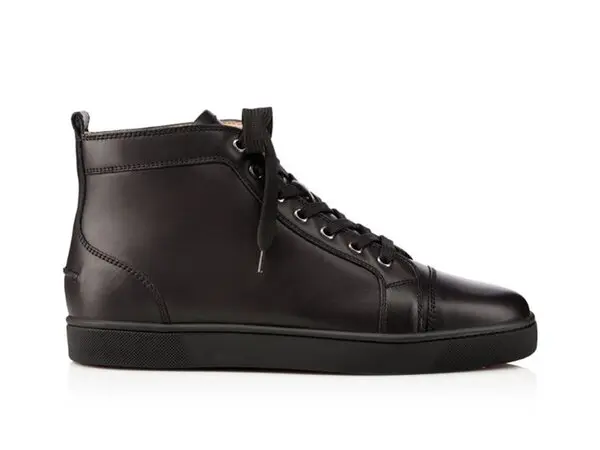 CHRISTIAN LOUBOUTIN Louis Flat High-top Sneakers