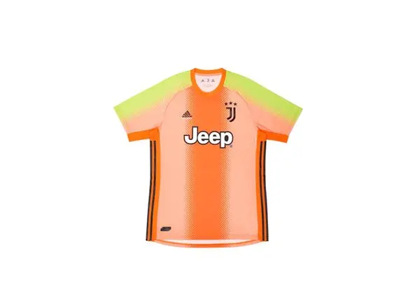 PALACE Adidas Juventus Fourth Goalkeeper Jersey - Orange/slime