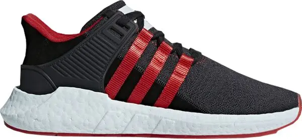 Adidas Eqt Support 93/17 Yuanxiao - Carbon/core Black/scarelet Red