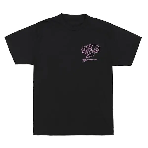 TAKASHI MURAKAMI Skull & Flower Tee Shirt